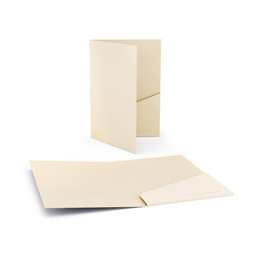 Muster Mappen mit geklebter Tasche bei FLYERALARM