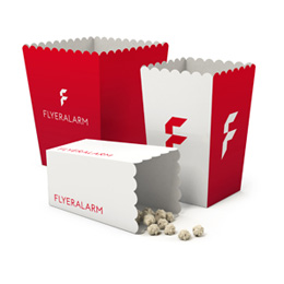 Popcorn-Becher günstig und schnell bei FLYERALARM