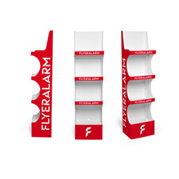 POS-Displays mit 4 Fachböden bedrucken » günstig bei FLYERALARM