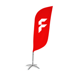 Beachflags Wave drucken bei FLYERALARM