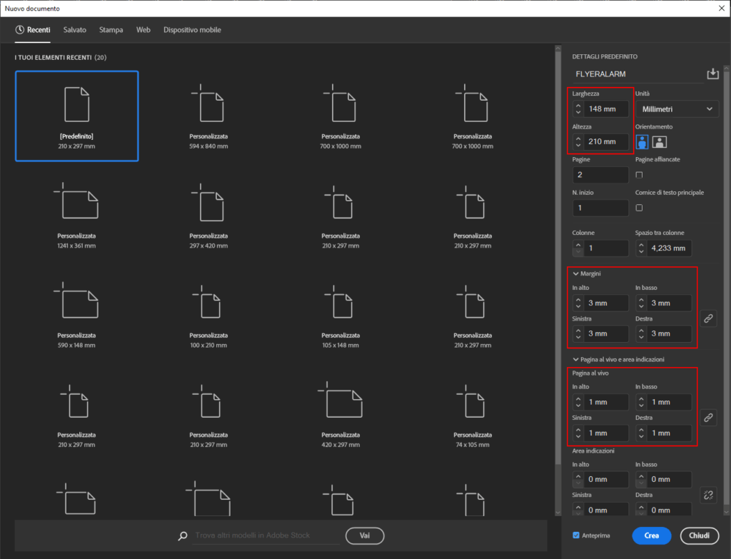 Impostare l'abbondanza con InDesign e Illustrator – FLYERALARM Blog