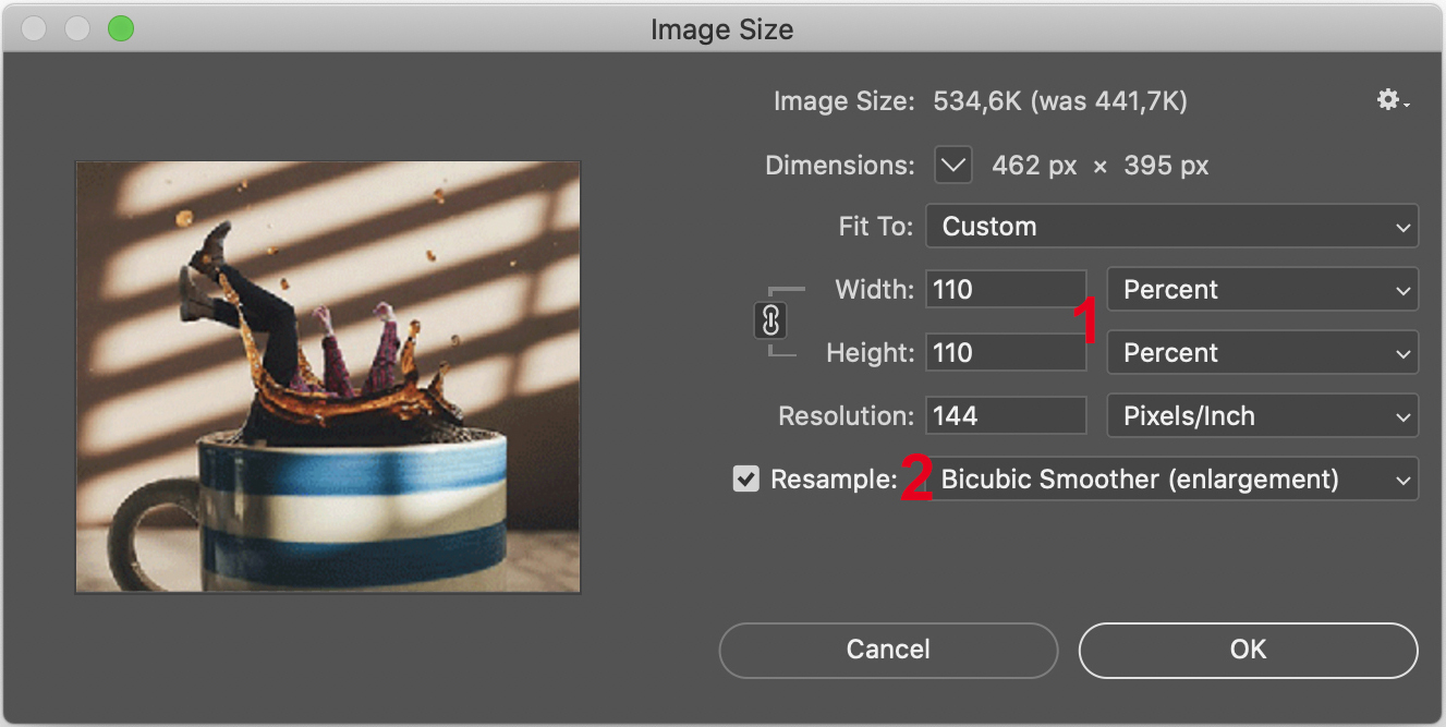 Enlarging images for wide format products – FLYERALARM Blog