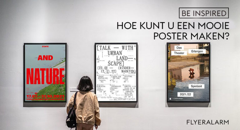 Hoe kunt u een mooie poster maken? | FLYERALARM – Flyeralarm - BE