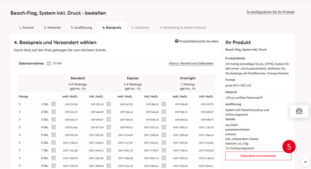 Drop-Flags gestalten InDesign – Flyeralarm - CH