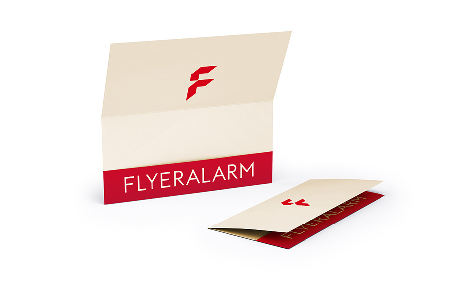 Order printed folded ticket envelopes online from FLYERALARM