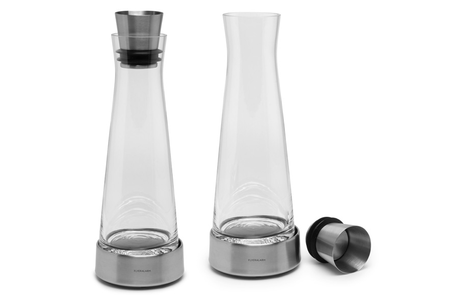 Emsa FLOW Slim Karaffe mit Kühlstation bedrucken bei FLYERALARM