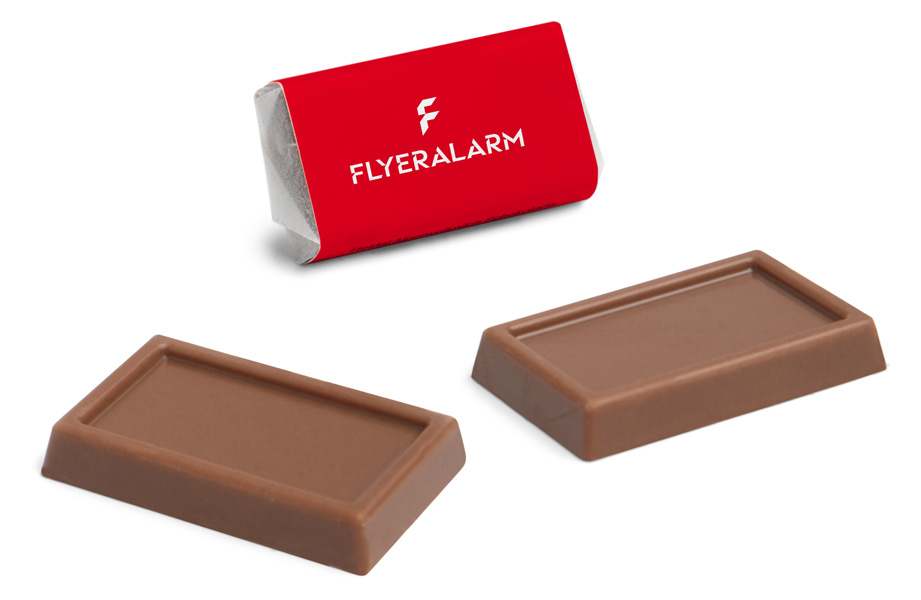 Mini chocolate bar - low-cost and quick at FLYERALARM