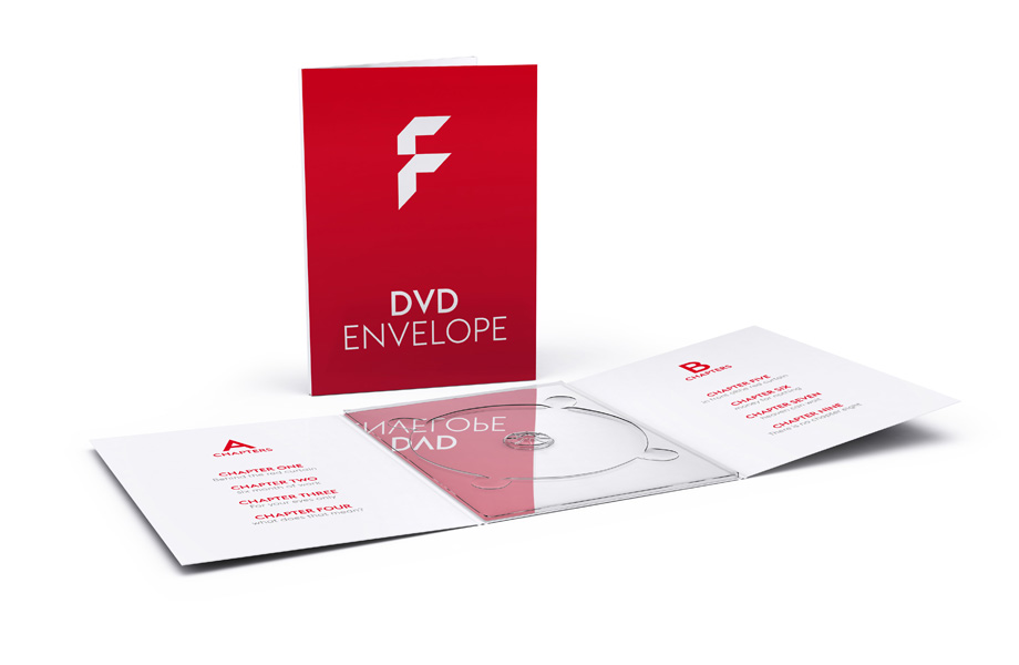 DVD envelopes - 2 fold - low-cost and quick at FLYERALARM