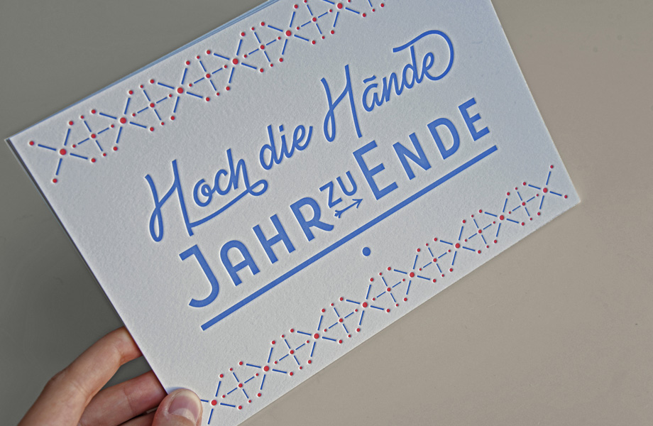 Flyer Letterpress bedrucken bei FLYERALARM